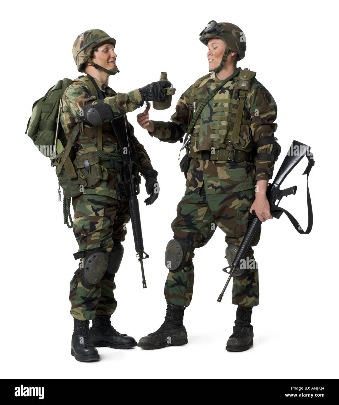 Soldiers and food Cut Out Stock Images & Pictures - Alamy