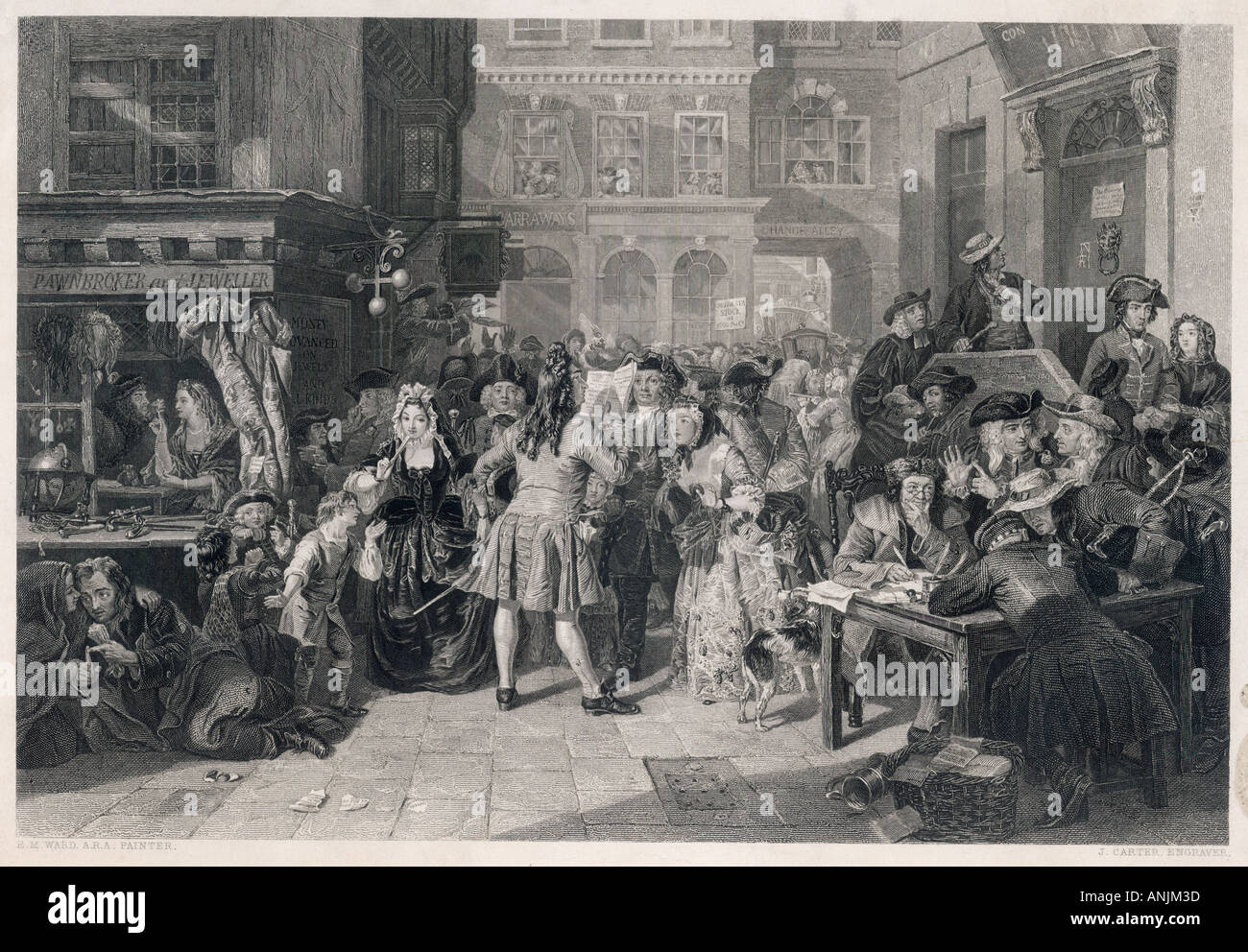 Bubble 1720 history historical hi-res stock photography and images - Alamy