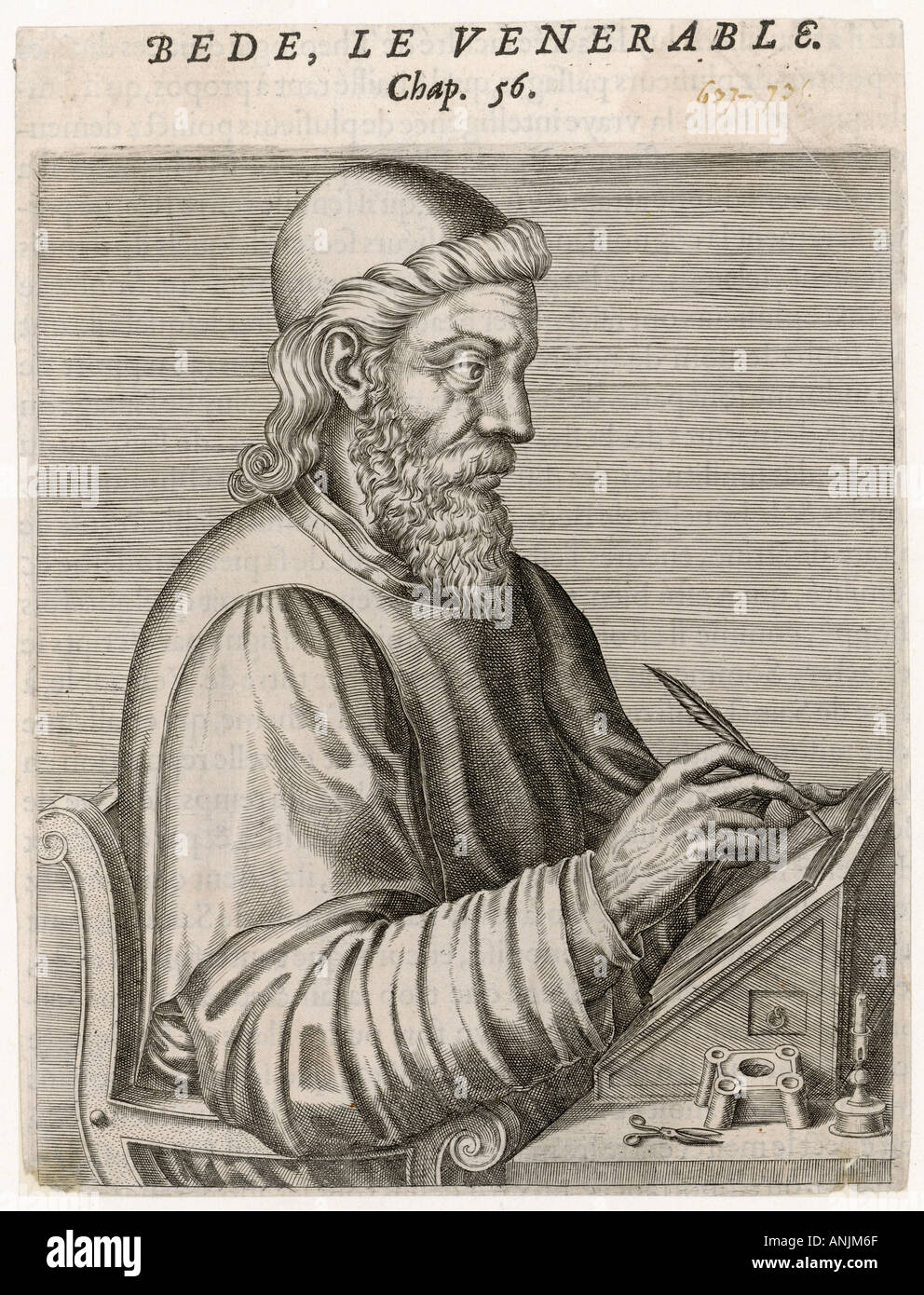 The Venerable Bede Stock Photo - Alamy