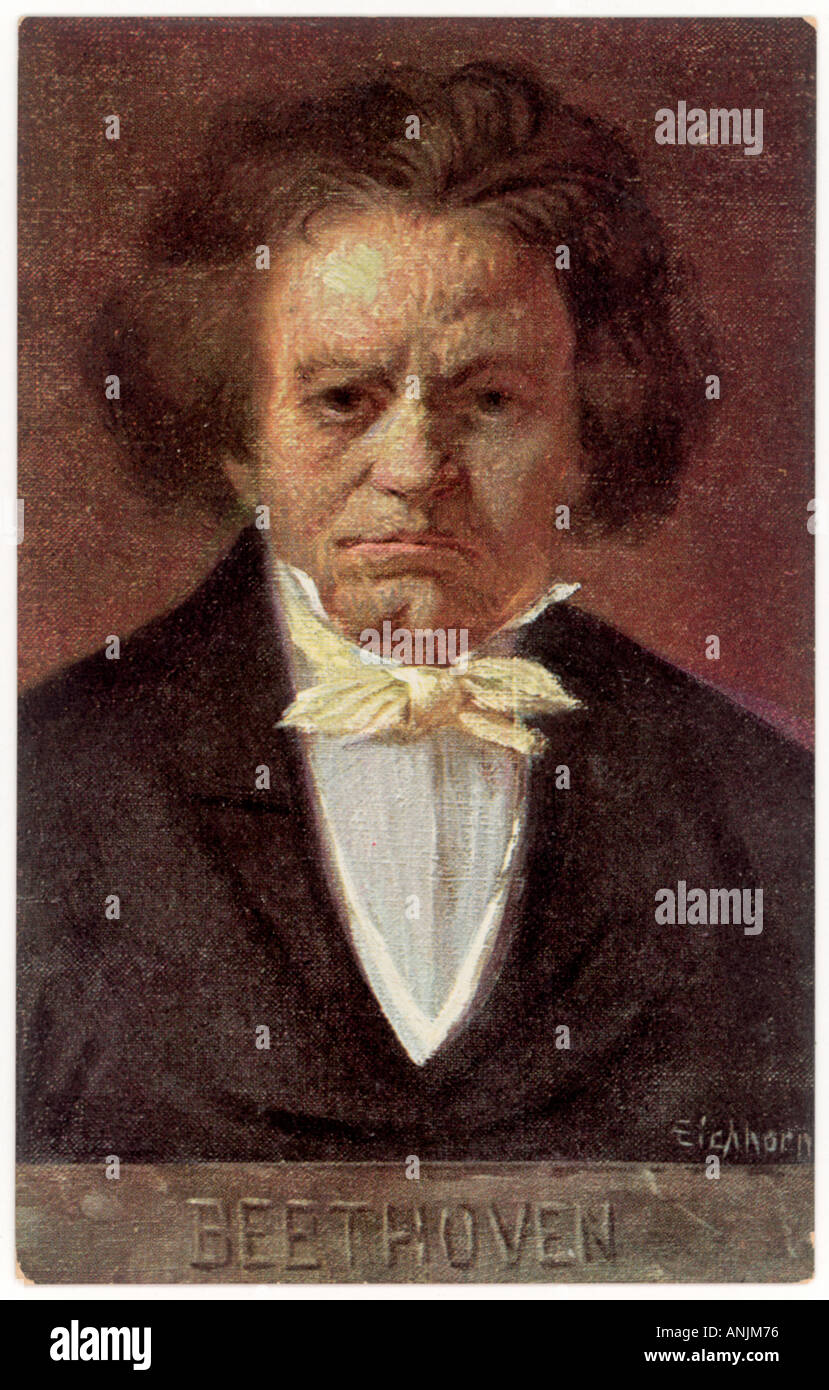 Van beethoven portrait hi-res stock photography and images - Alamy