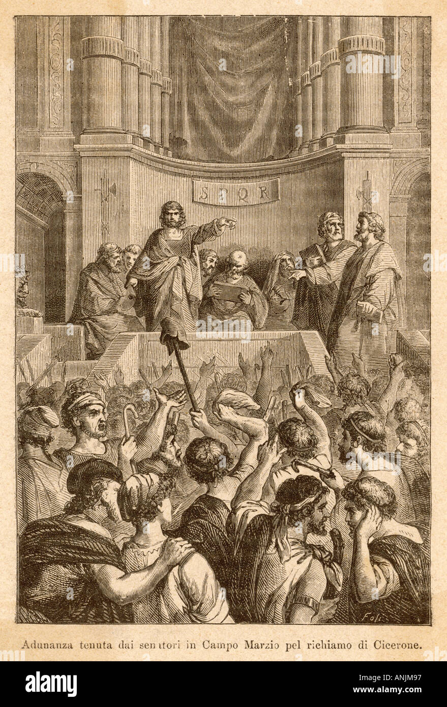 Cicero and catiline hi-res stock photography and images - Alamy