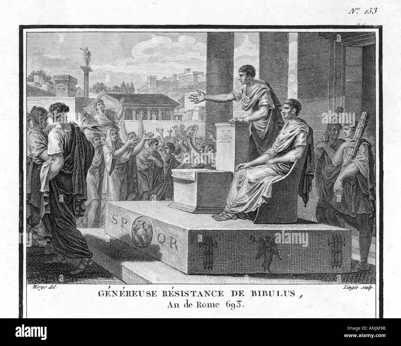 Bibulus opposing caesar hi-res stock photography and images - Alamy