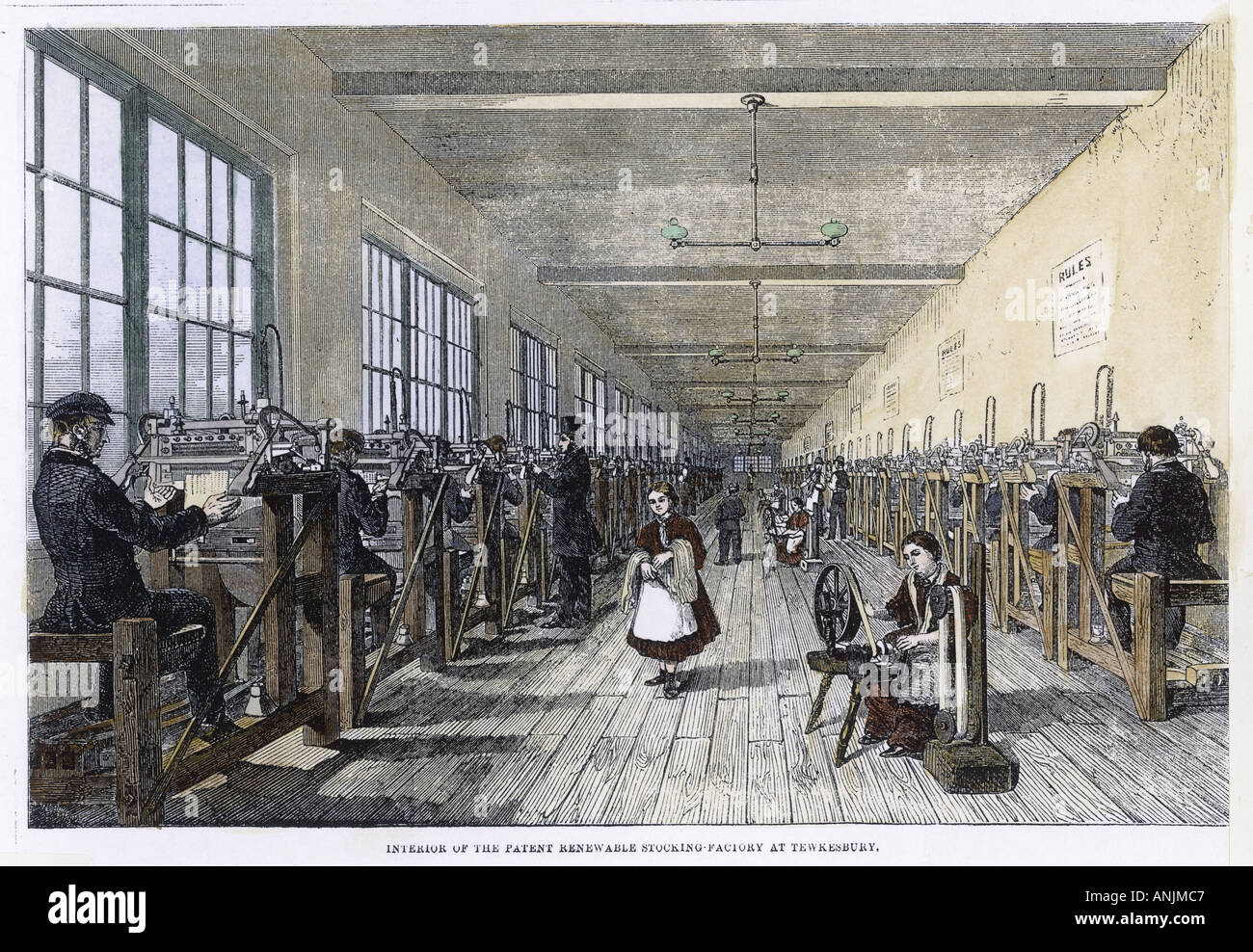 Women of britain come into the factories hi-res stock photography and ...