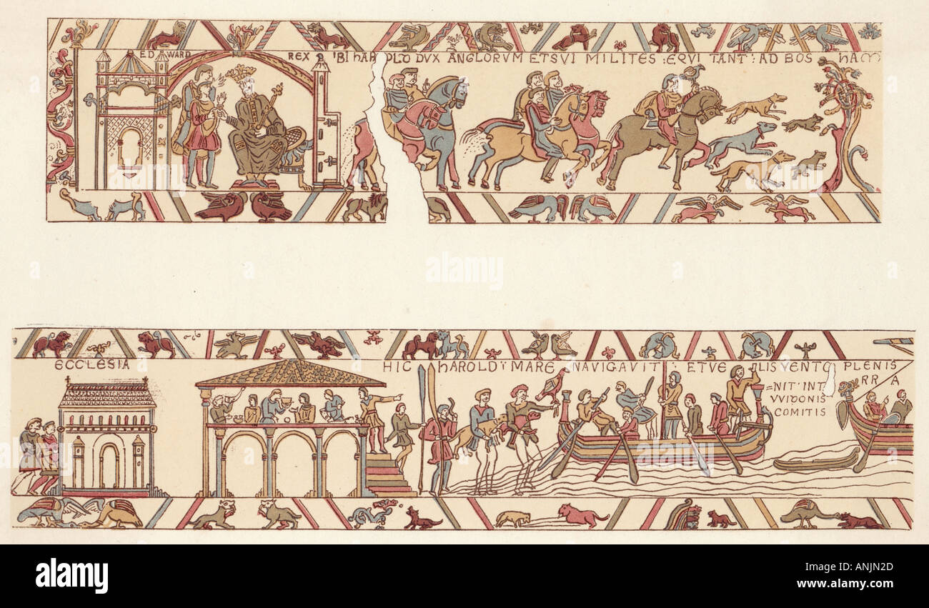 Norman Conquest 1 Of 16 Stock Photo - Alamy