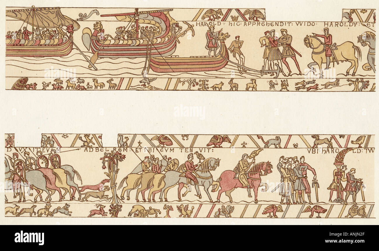 Norman Conquest 2 Of 16 Stock Photo - Alamy