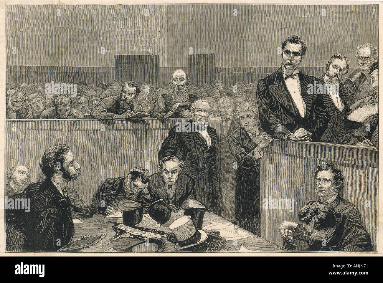 Prosecution Of Dr Slade Stock Photo - Alamy