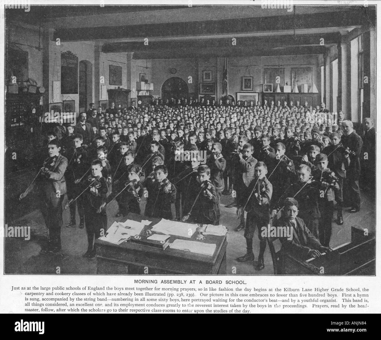 Morning assembly school hi-res stock photography and images - Alamy