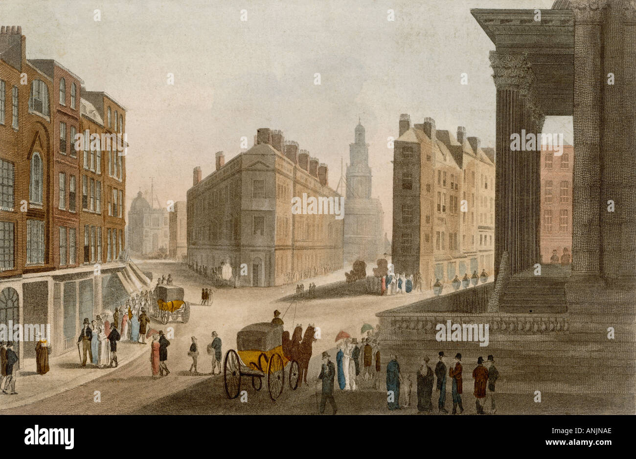 Cornhill street london hi-res stock photography and images - Alamy