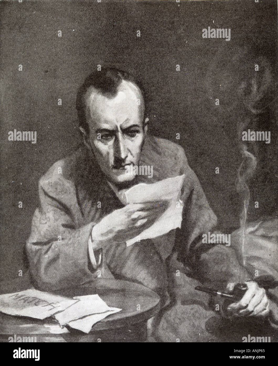 Sherlock holmes pipe hi-res stock photography and images - Alamy