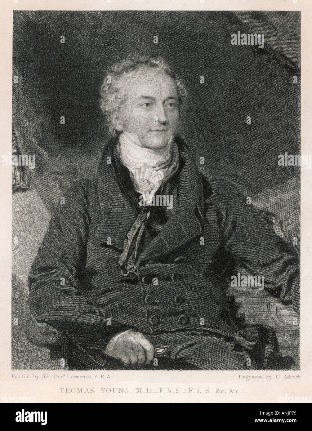 Thomas young hi-res stock photography and images - Alamy