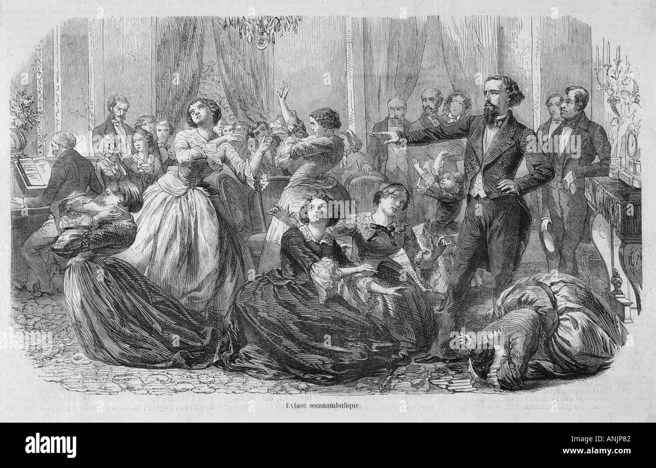 Hypnotism historical hi-res stock photography and images - Alamy