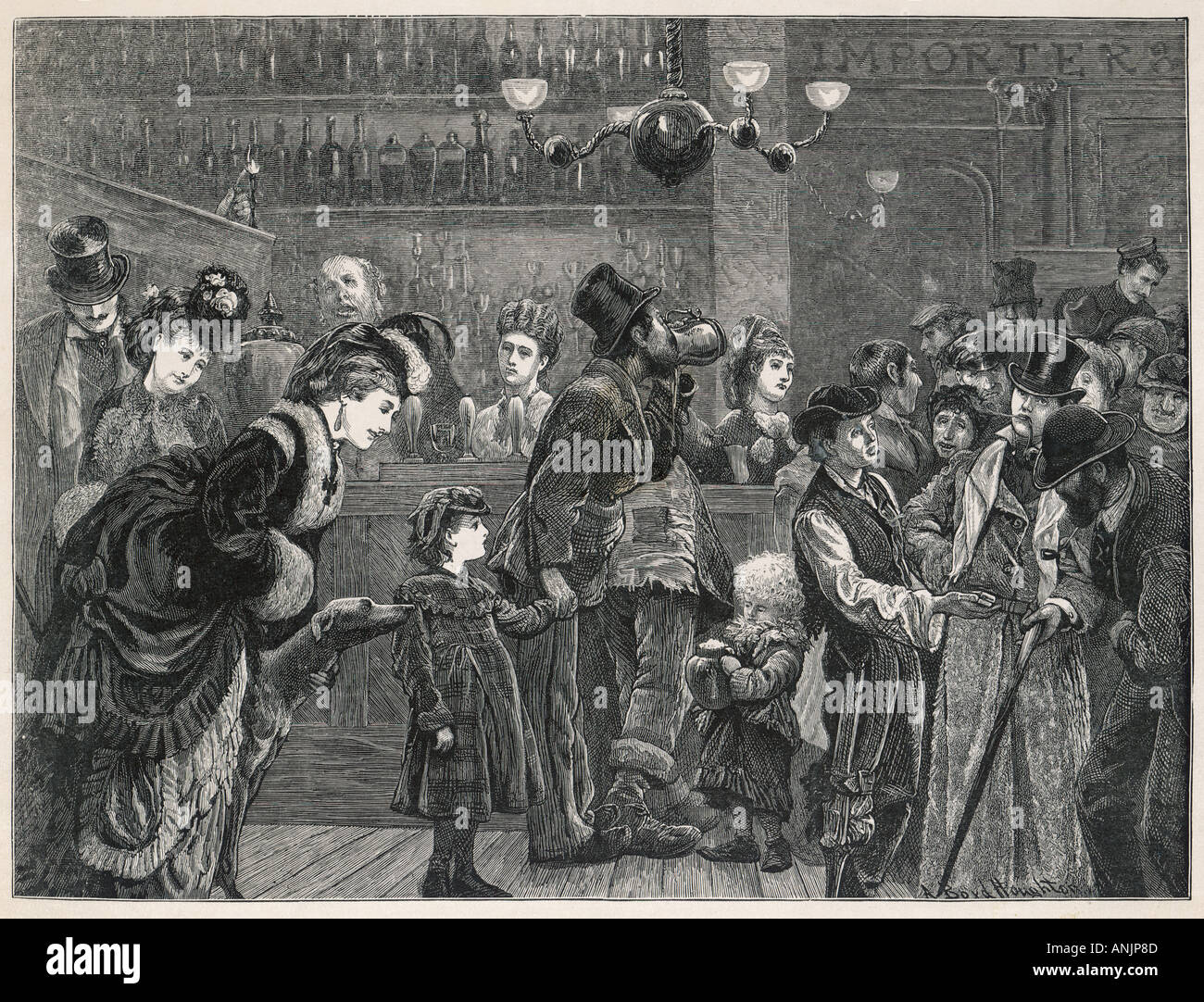 London gin palace hi-res stock photography and images - Alamy