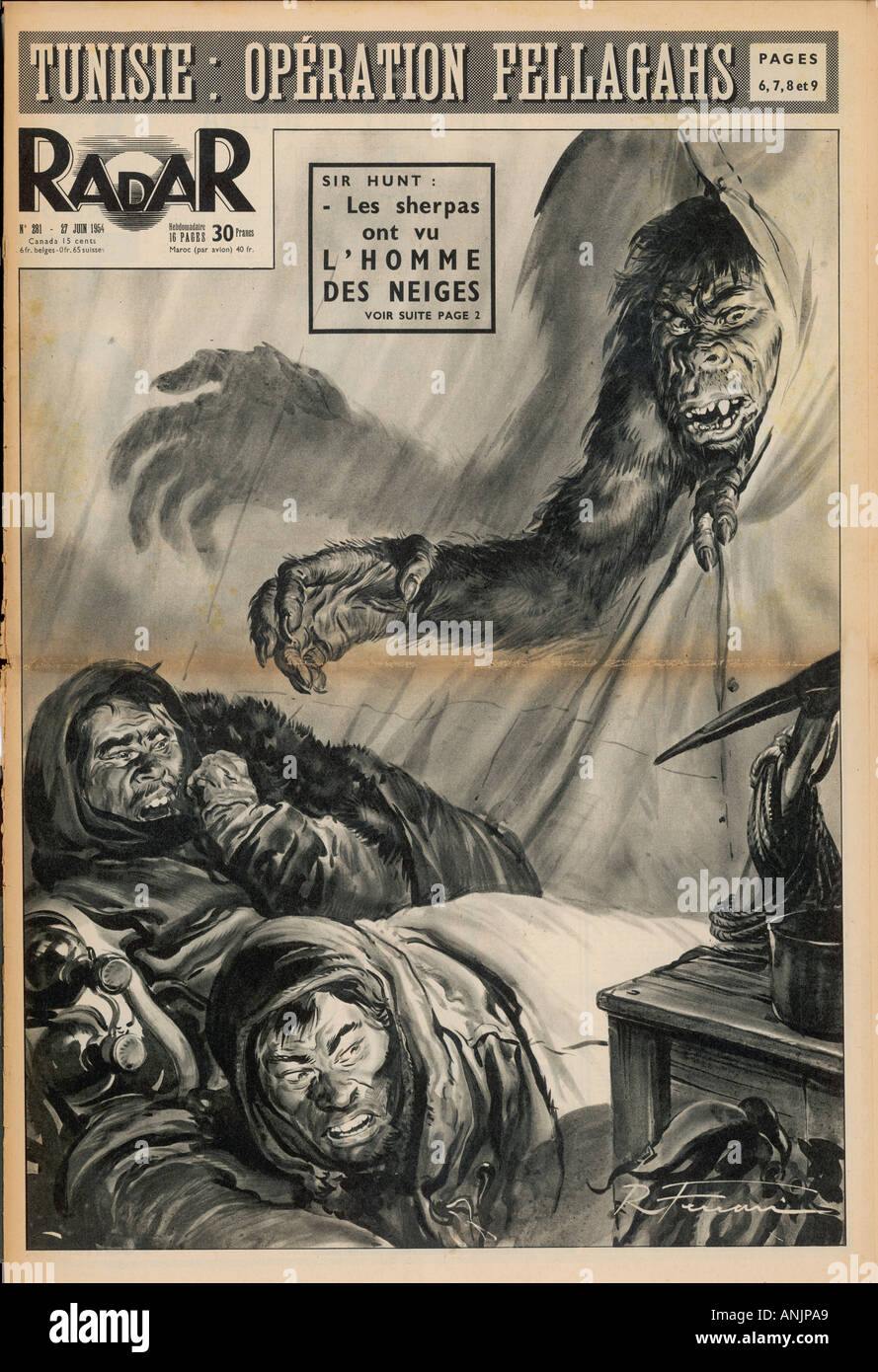 Yetis hi-res stock photography and images - Alamy