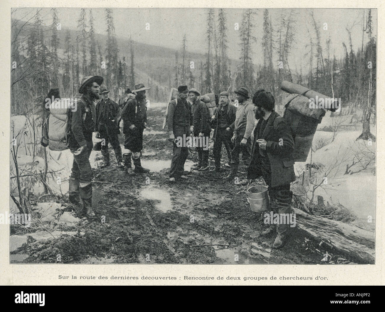 Klondike Gold Rush Stock Photo - Alamy