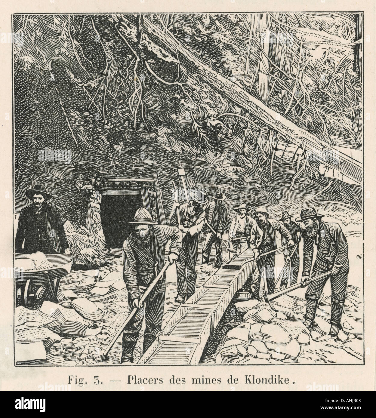 Klondike Gold Rush Stock Photo - Alamy