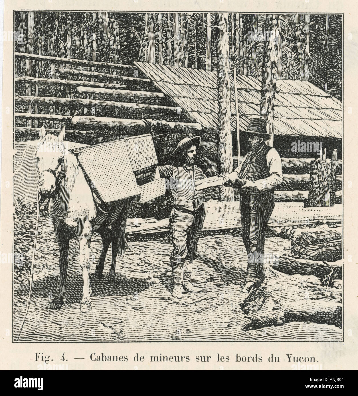 Klondike Gold Rush Stock Photo - Alamy