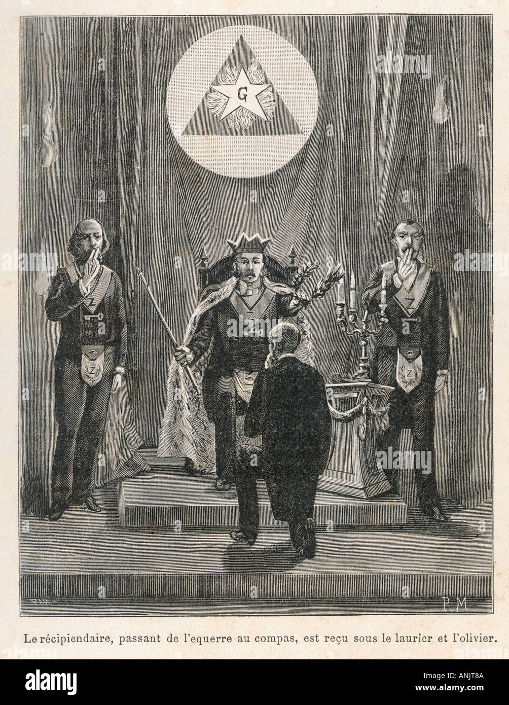 Initiation Secret Master Stock Photo - Alamy