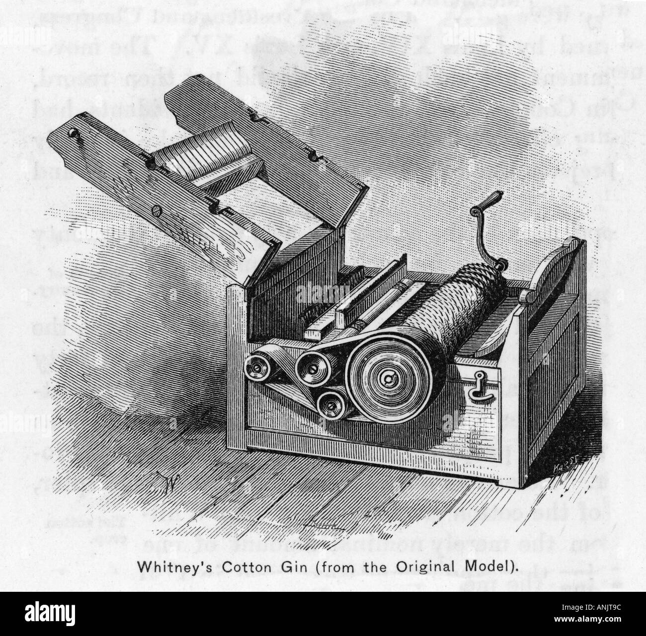 Whitney and cotton gin hi-res stock photography and images - Alamy
