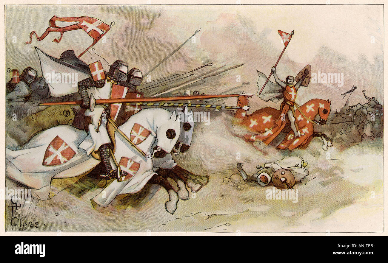 Knights Of The Crusades Stock Photos & Knights Of The Crusades Stock ...