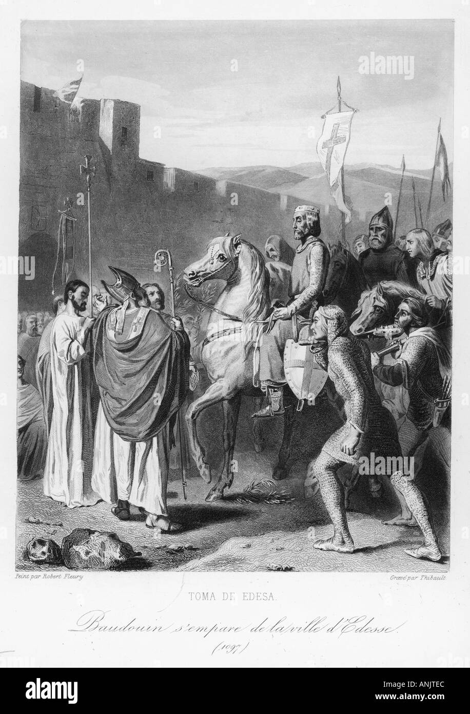 First crusades Black and White Stock Photos & Images - Alamy