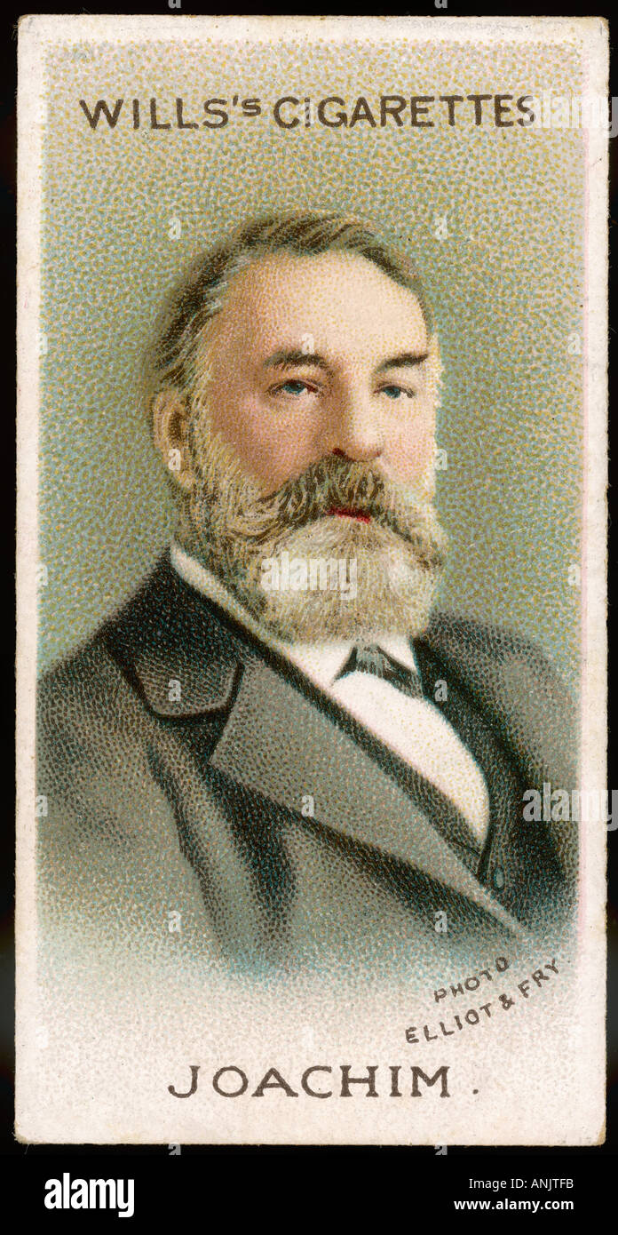 Joseph joachim 1831 1907 hi-res stock photography and images - Alamy
