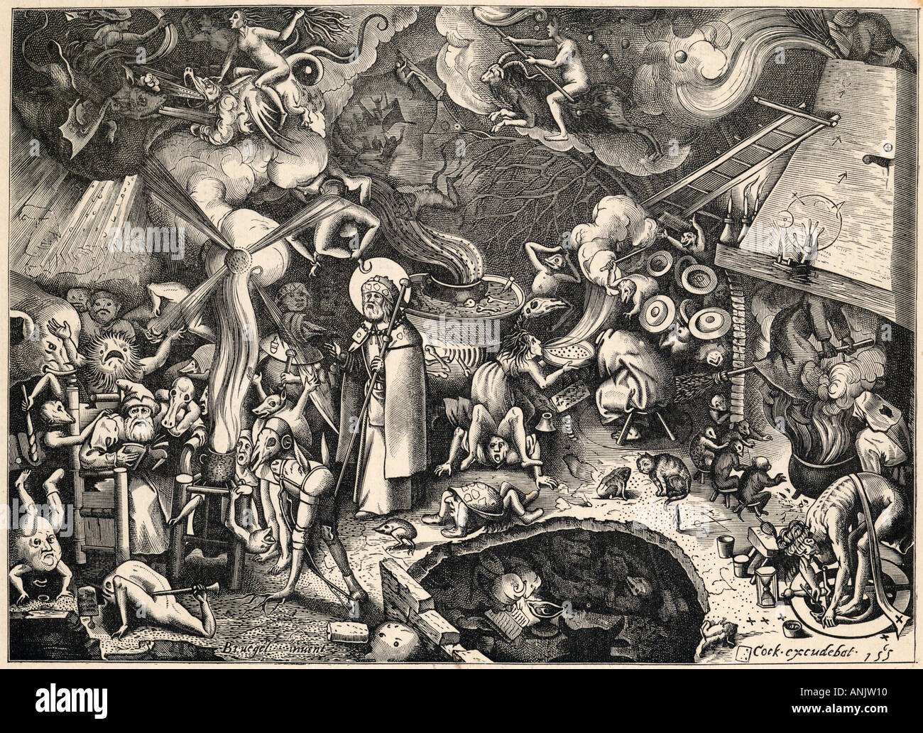 Saint At Sabbat Stock Photo - Alamy