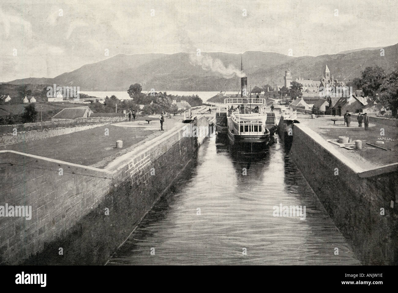 Caledonian canal history hi-res stock photography and images - Alamy