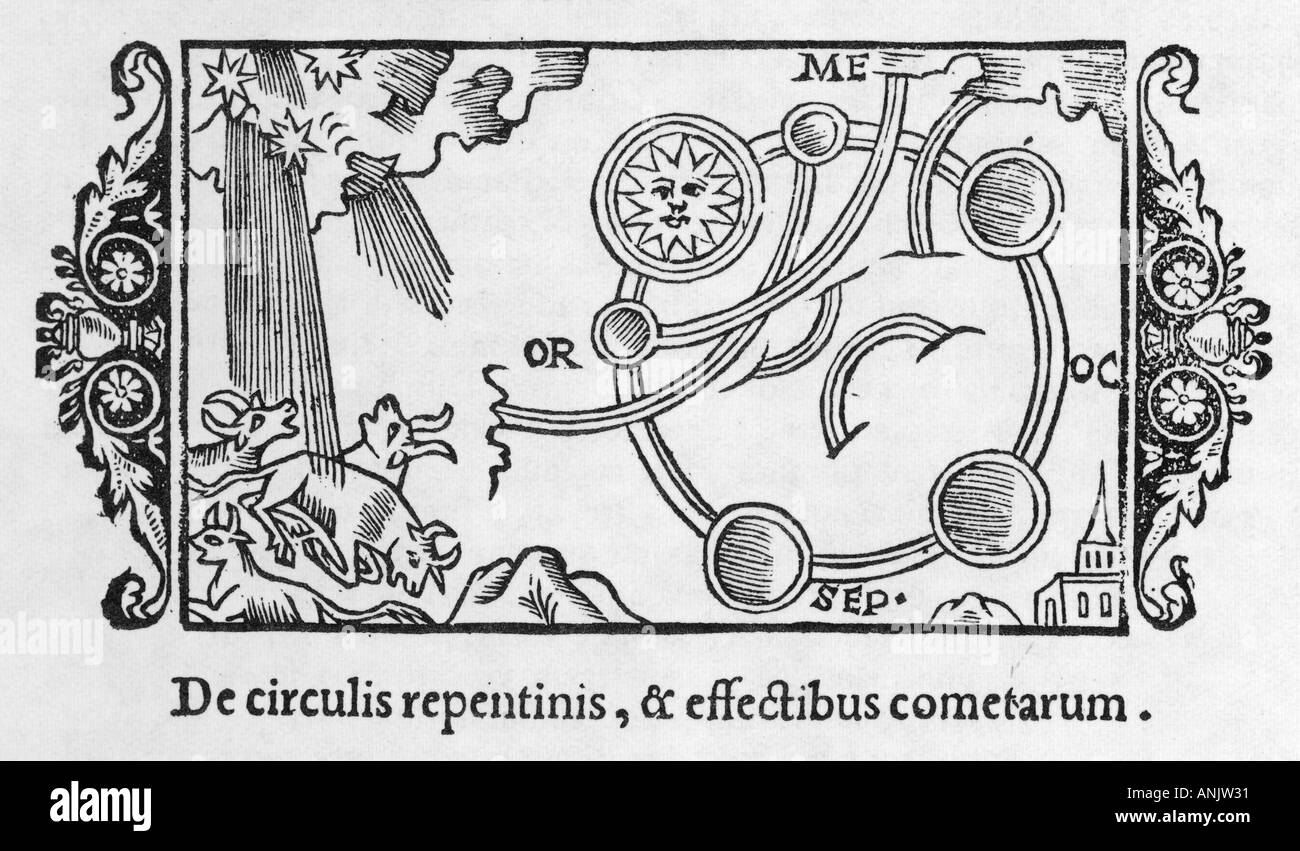 Appearance of a comet hi-res stock photography and images - Alamy