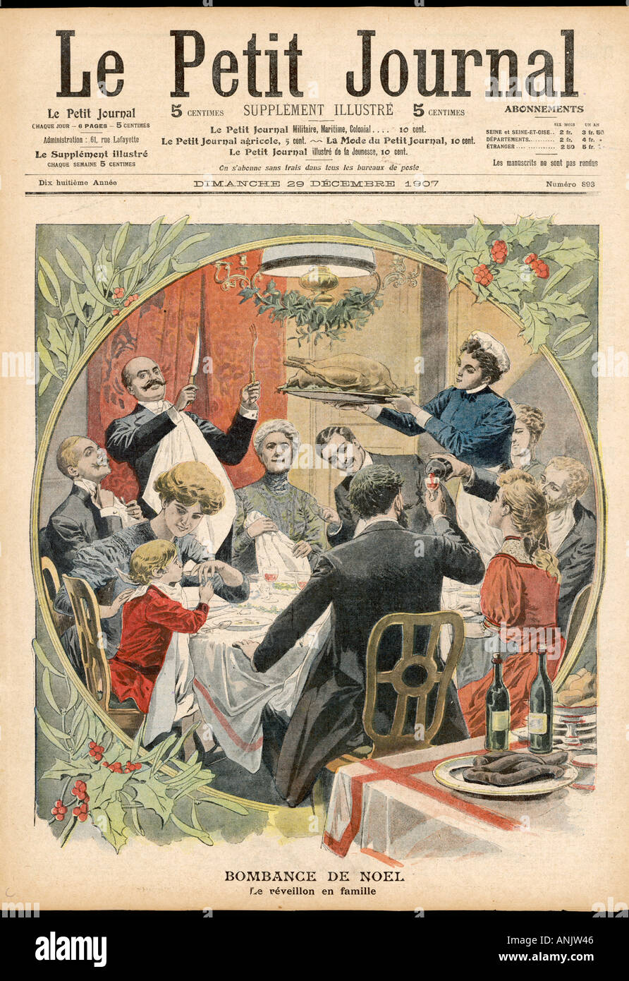 1900s family dinner hi-res stock photography and images - Alamy