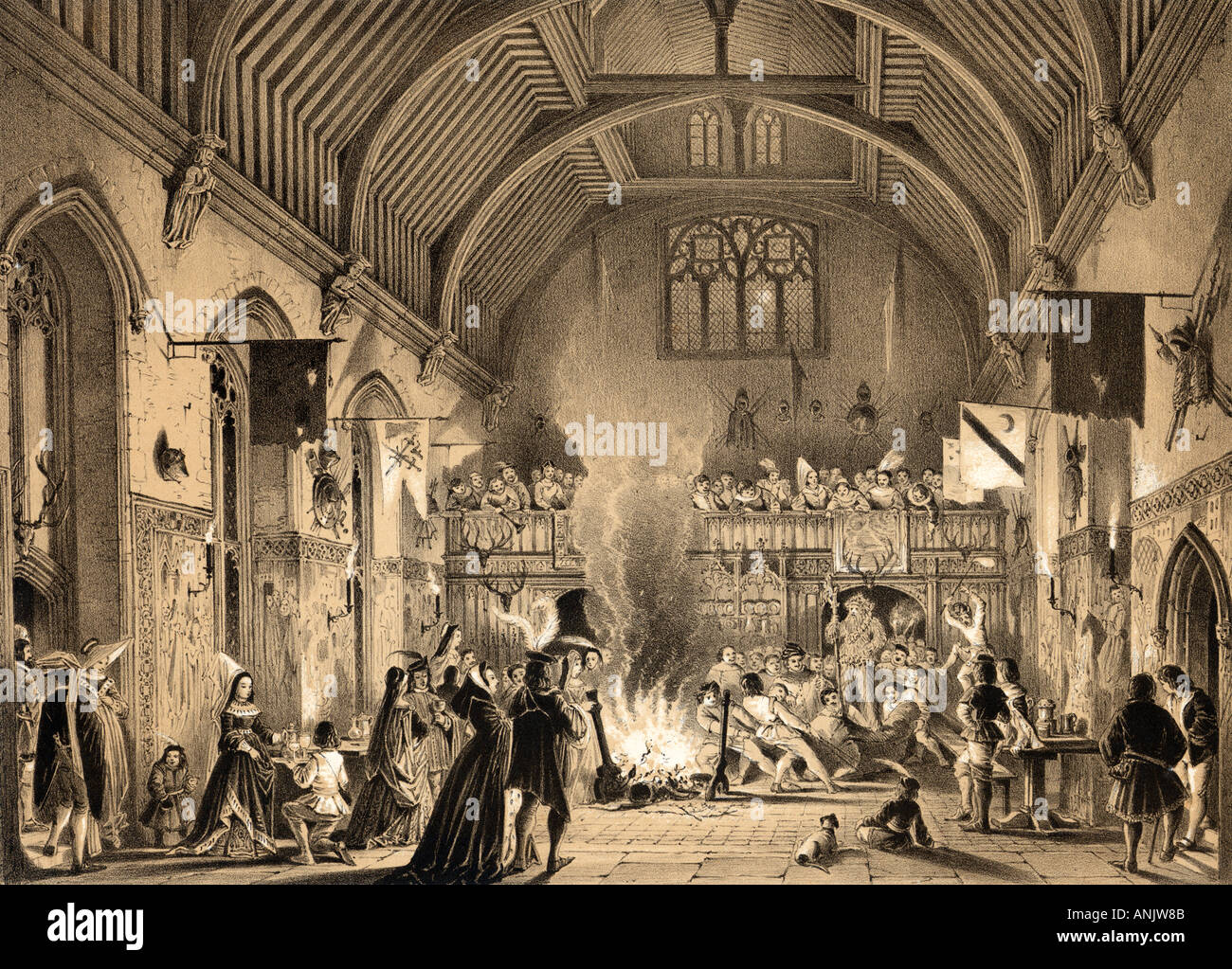 The minstrels gallery hi-res stock photography and images - Alamy