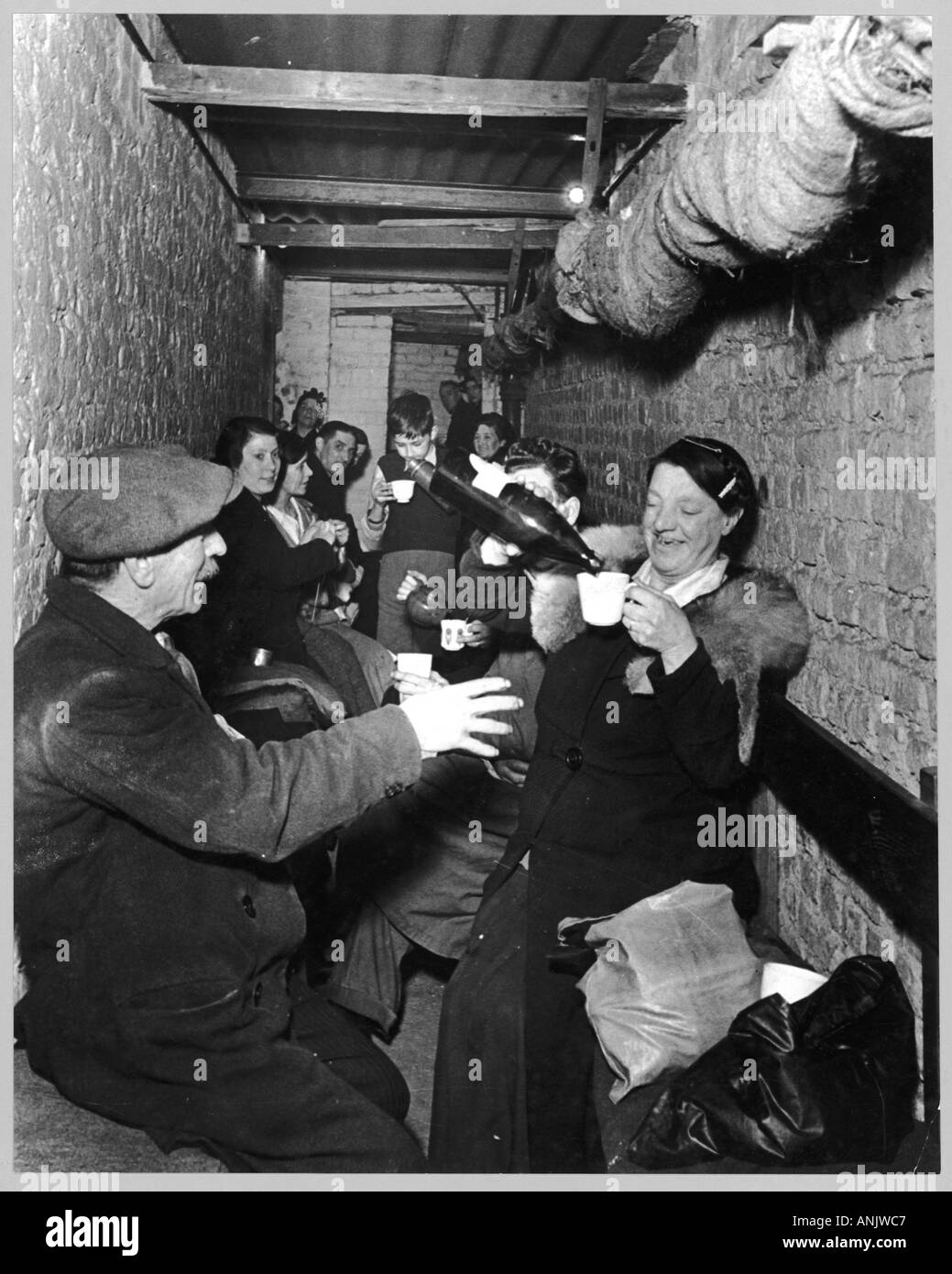 London underground blitz hi-res stock photography and images - Alamy