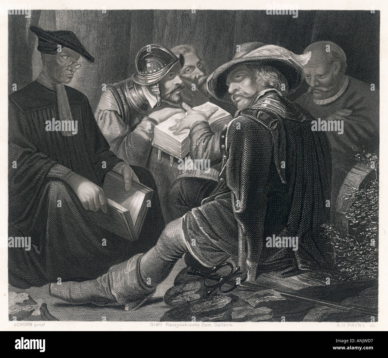 Puritans Uk Civil War Stock Photo - Alamy