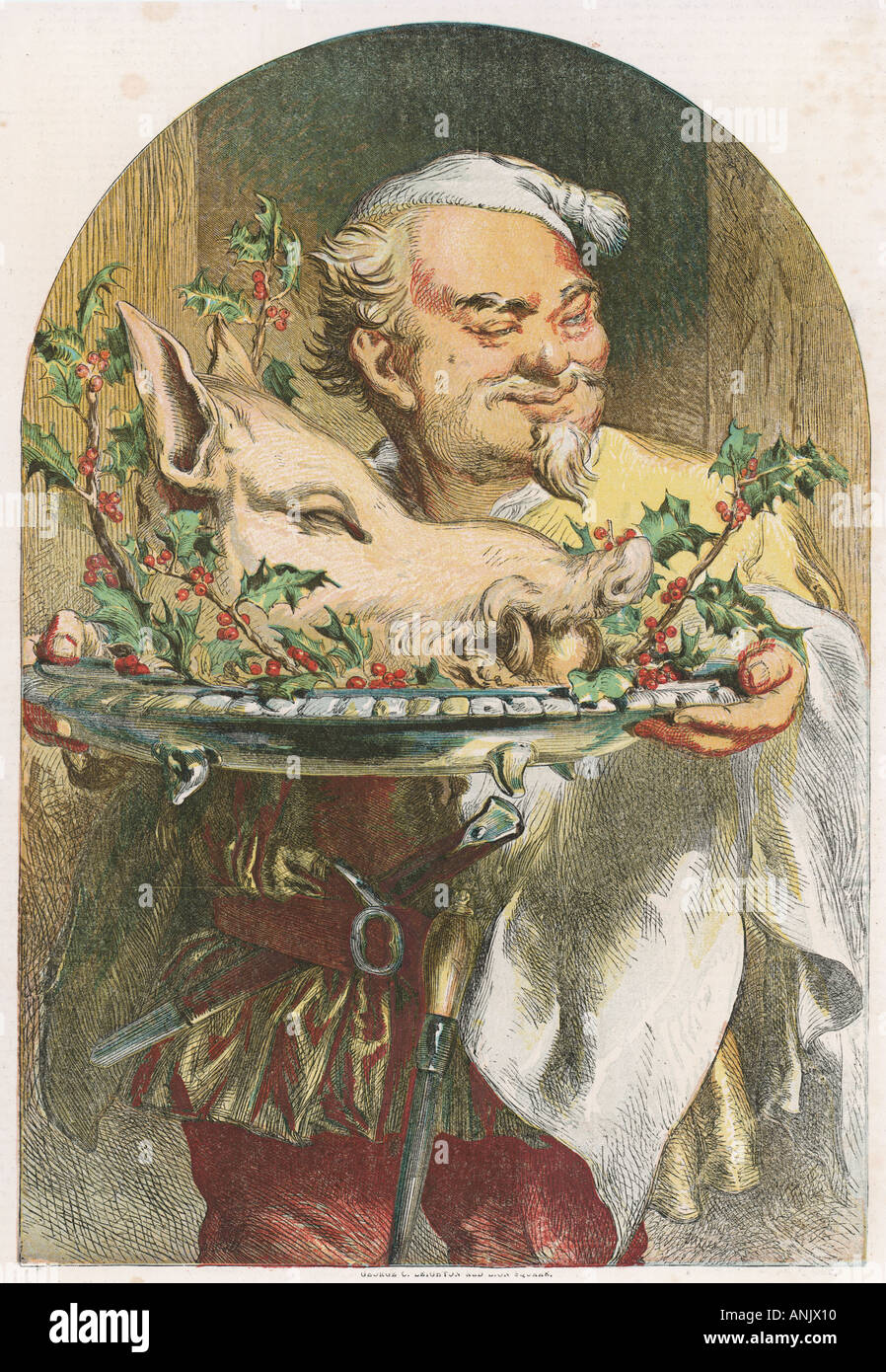 Chef Boars Head Stock Photo - Alamy