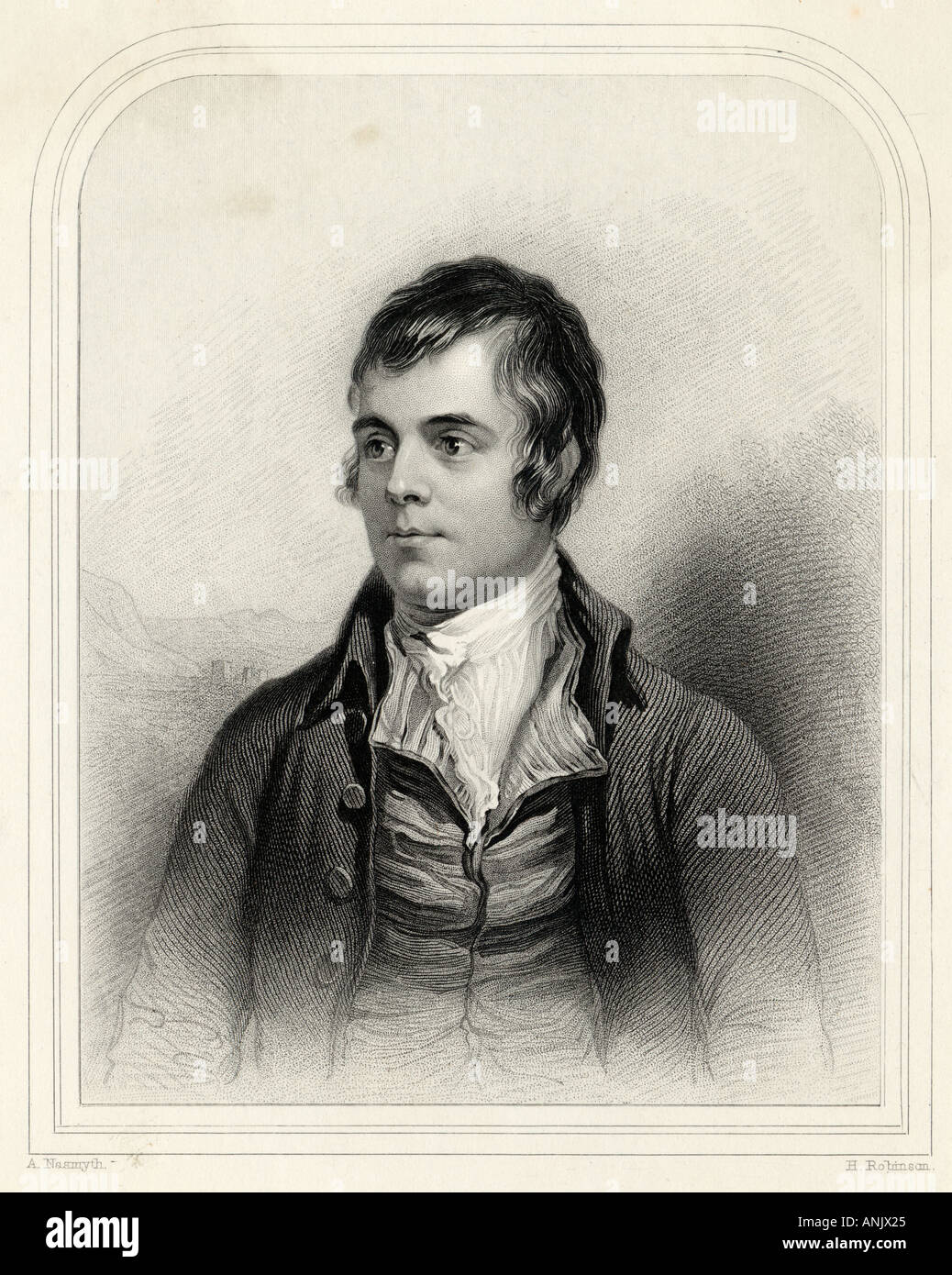 Portrait of robert burns hi-res stock photography and images - Alamy