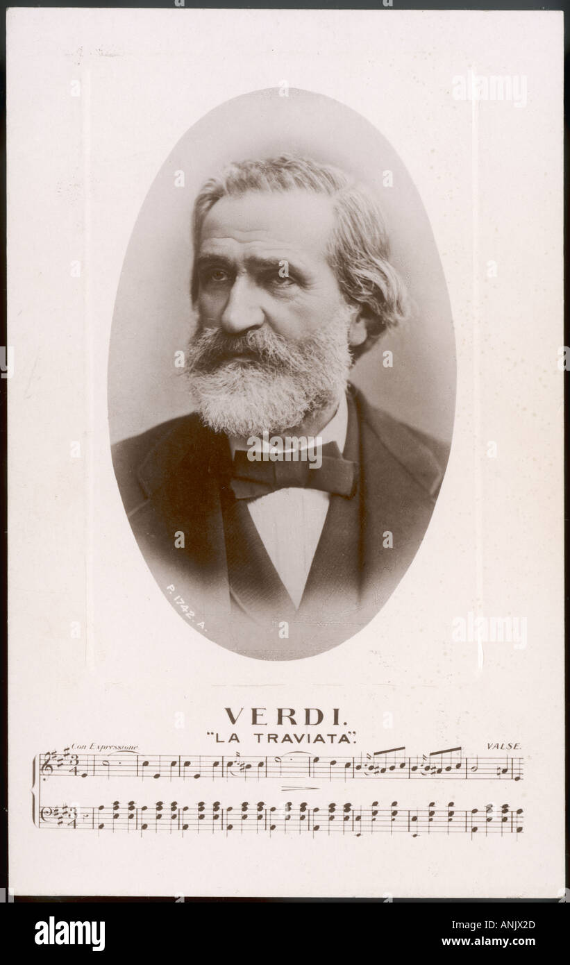 Giuseppe Verdi Photo Stock Photo - Alamy