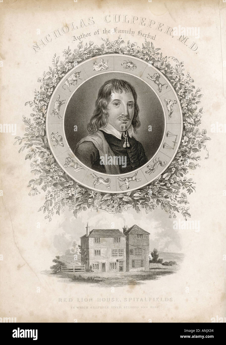 Nicholas culpeper 1616 1654 hi-res stock photography and images - Alamy