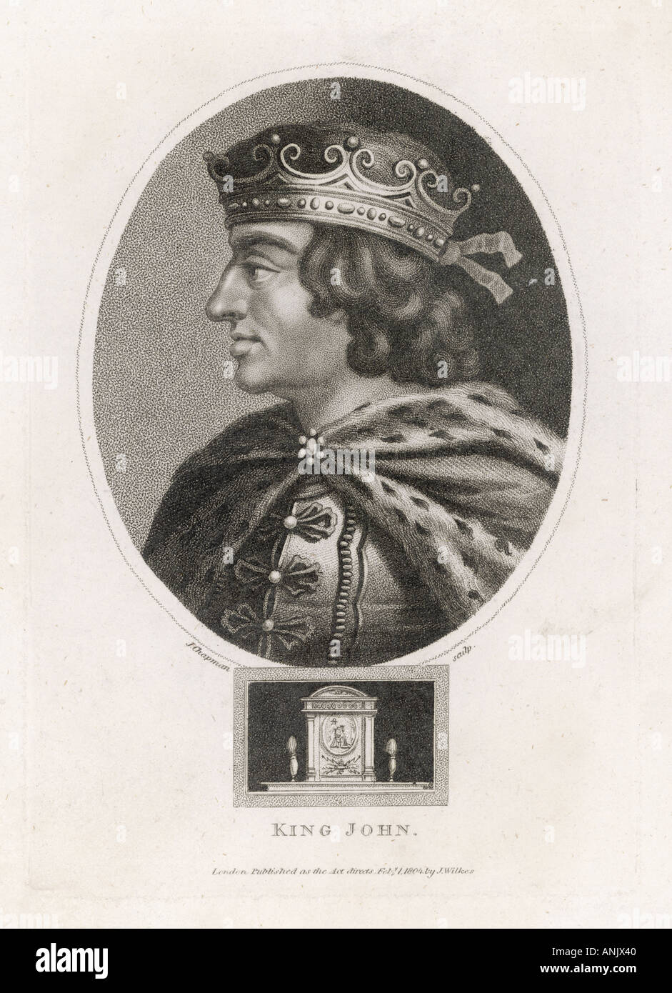 King of england 1199 1216 hi-res stock photography and images - Alamy