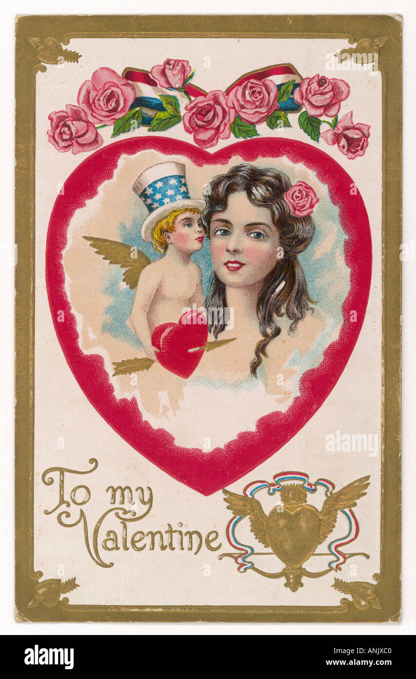 Cupid card hi-res stock photography and images - Alamy