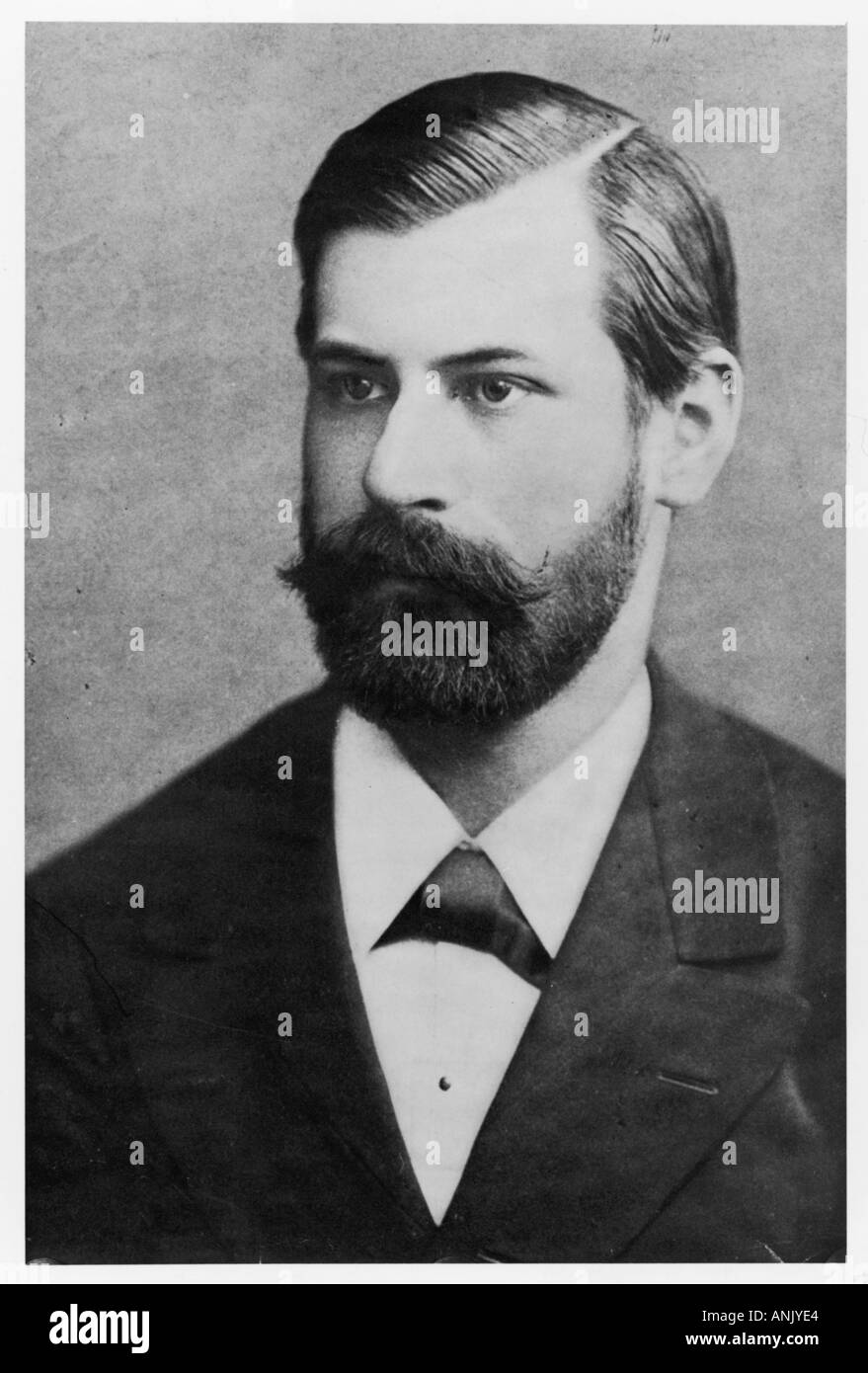 Sigmund Freud 1885 Neg1a Stock Photo - Alamy