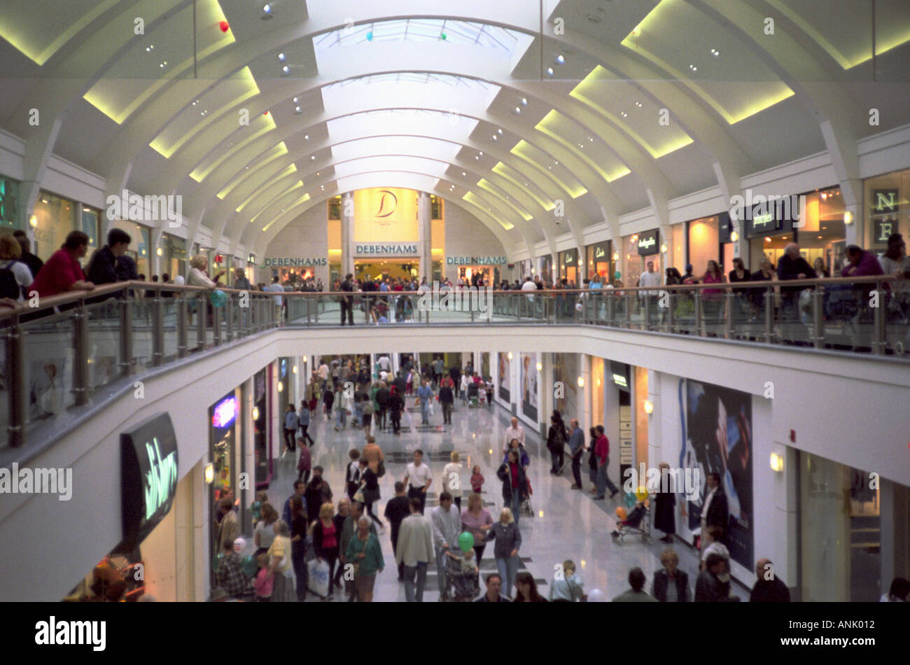 Churchill Square Shopping Centre Brighton East Sussex England Stock ...