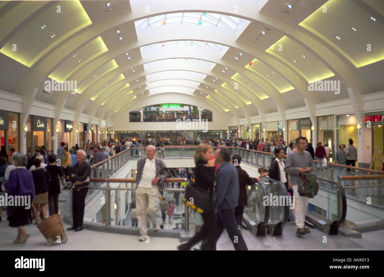 Churchill Square Shopping Centre Brighton East Sussex England Stock ...
