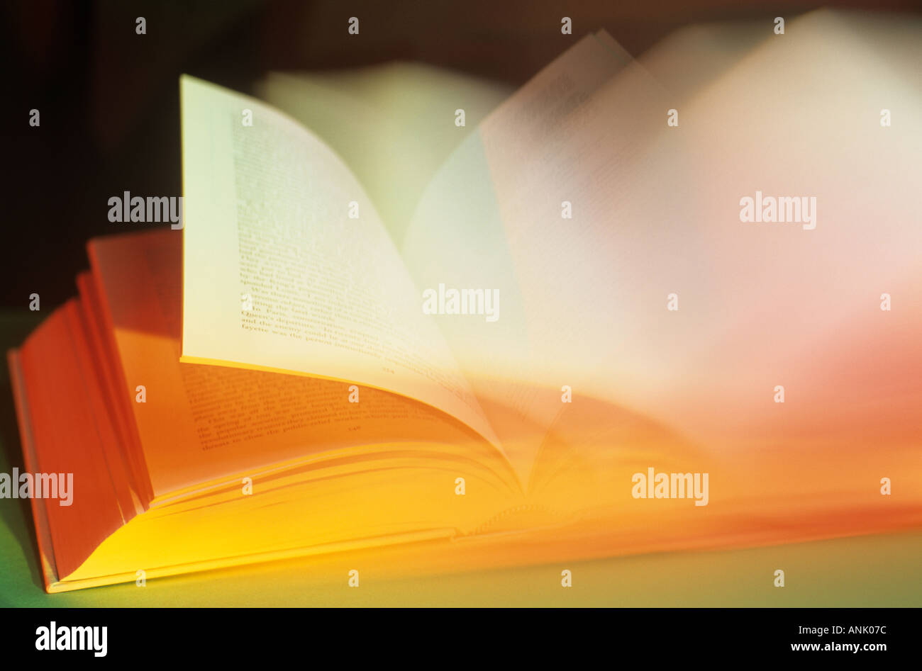Book turn hi-res stock photography and images - Alamy
