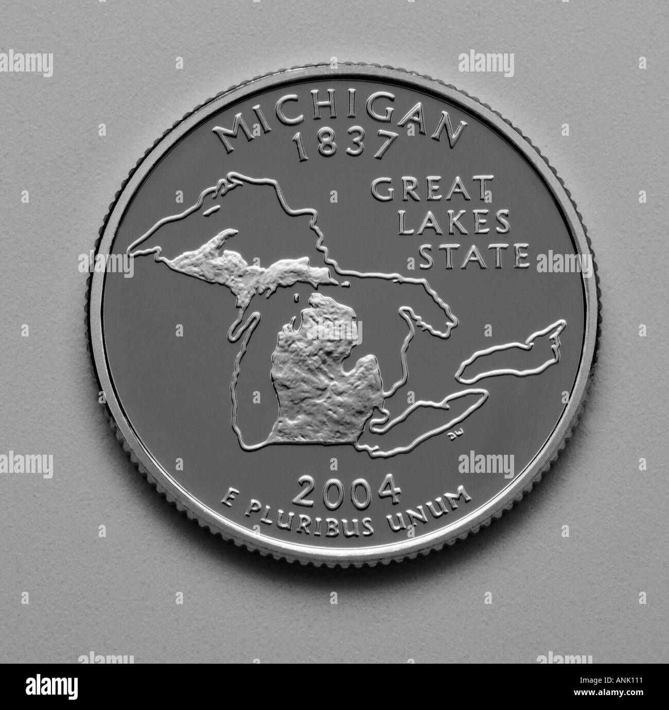 Michigan State quarter 2004 Stock Photo - Alamy