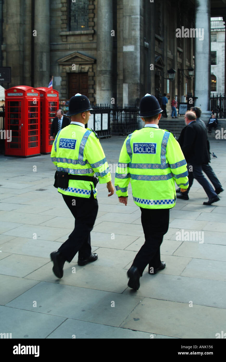 Police Officer Uk Back View High Resolution Stock Photography and ...