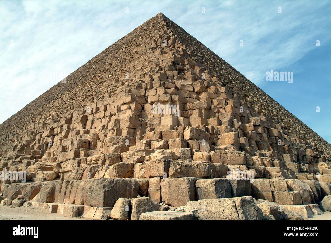 The Great Pyramid of Cheops in Giza Egypt Stock Photo - Alamy