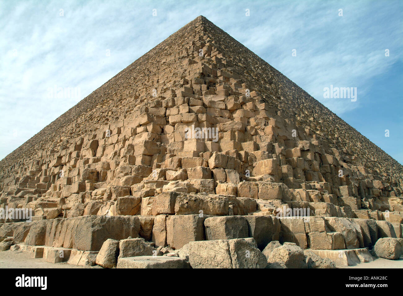 The Great Pyramid of Cheops in Giza Egypt Stock Photo - Alamy