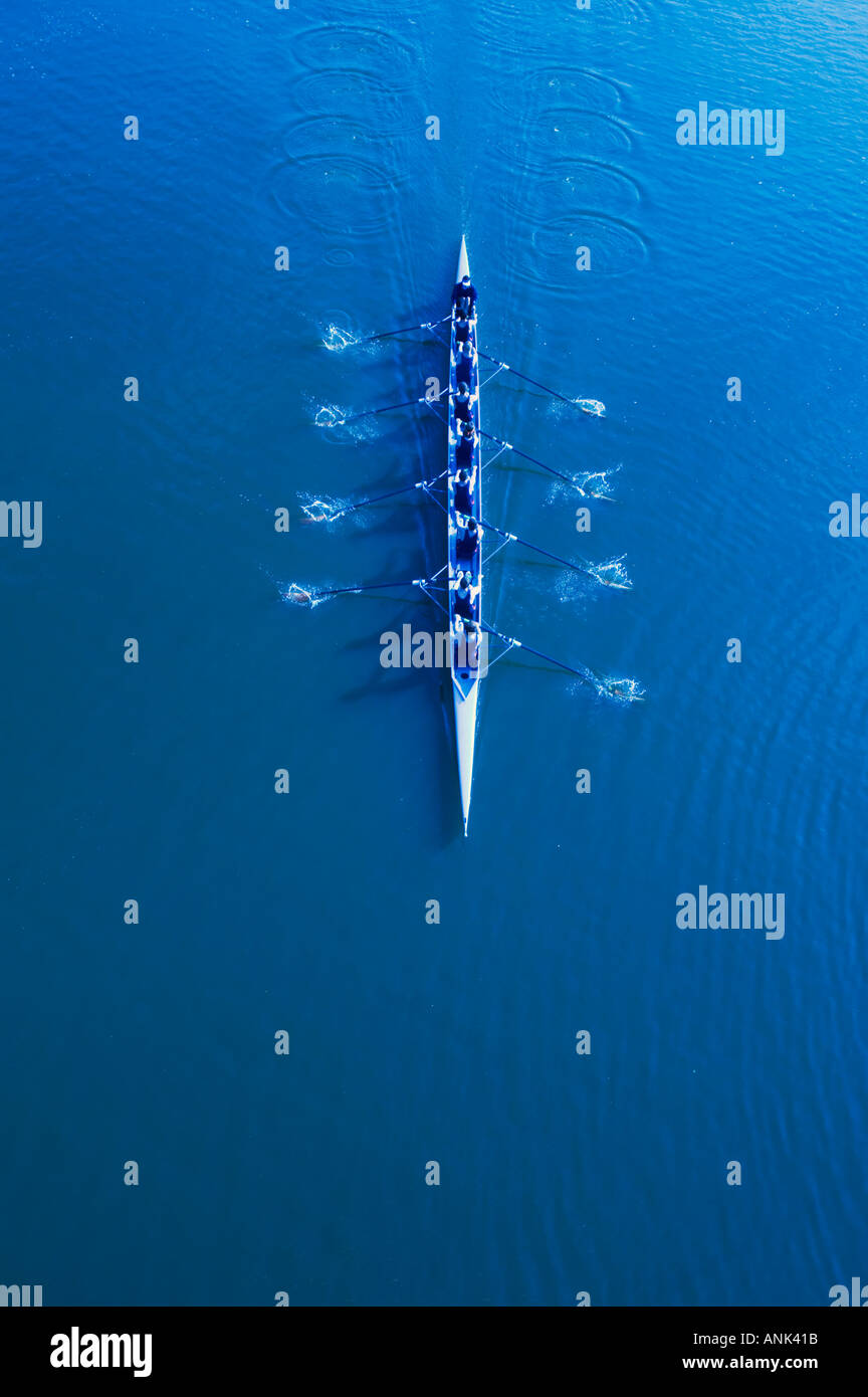 Rowing team success hi-res stock photography and images - Alamy