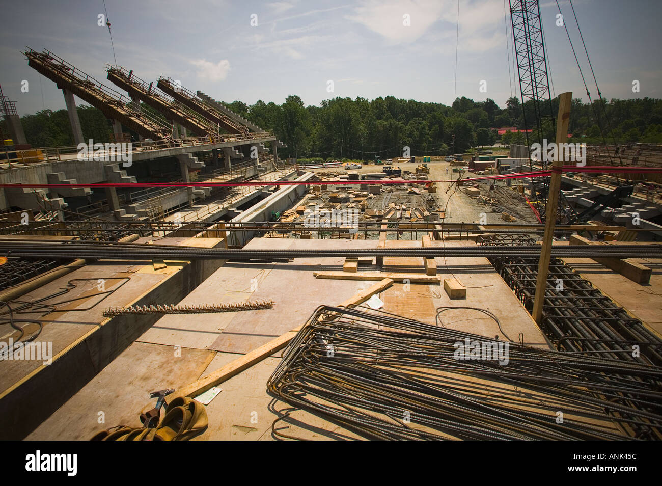 Field House Construction 5 Stock Photo - Alamy