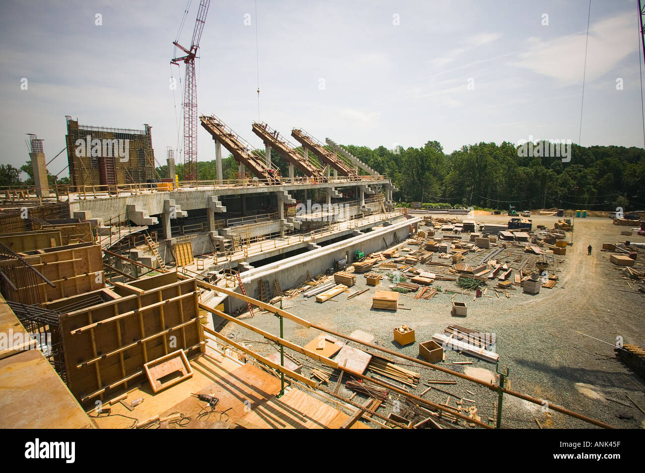 Field House Construction 6 Stock Photo - Alamy