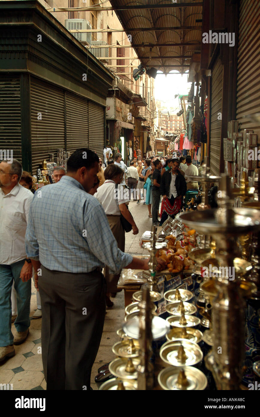 Street market in Cairo Stock Photo - Alamy